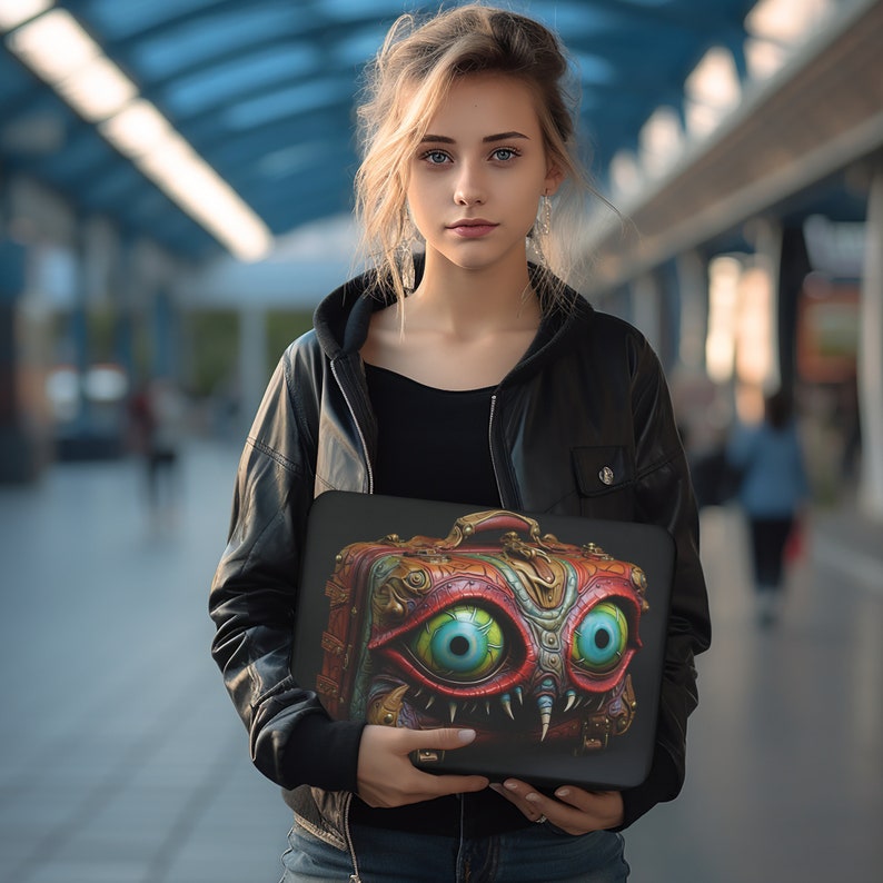 Dungeons and Dragons Mimic Laptop Sleeve MacBook Padded Protection Bag ...