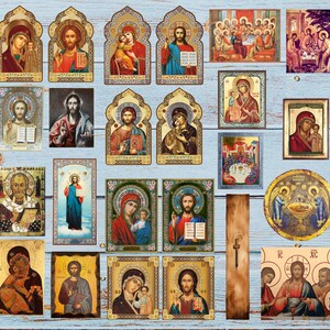 Religious Vintage Christian Ephemera Junk Journal Arched Folio Kit ...