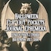 Halloween Flip-out Pocket Packs Mix'n'match Ephemera for Junk Journals ...