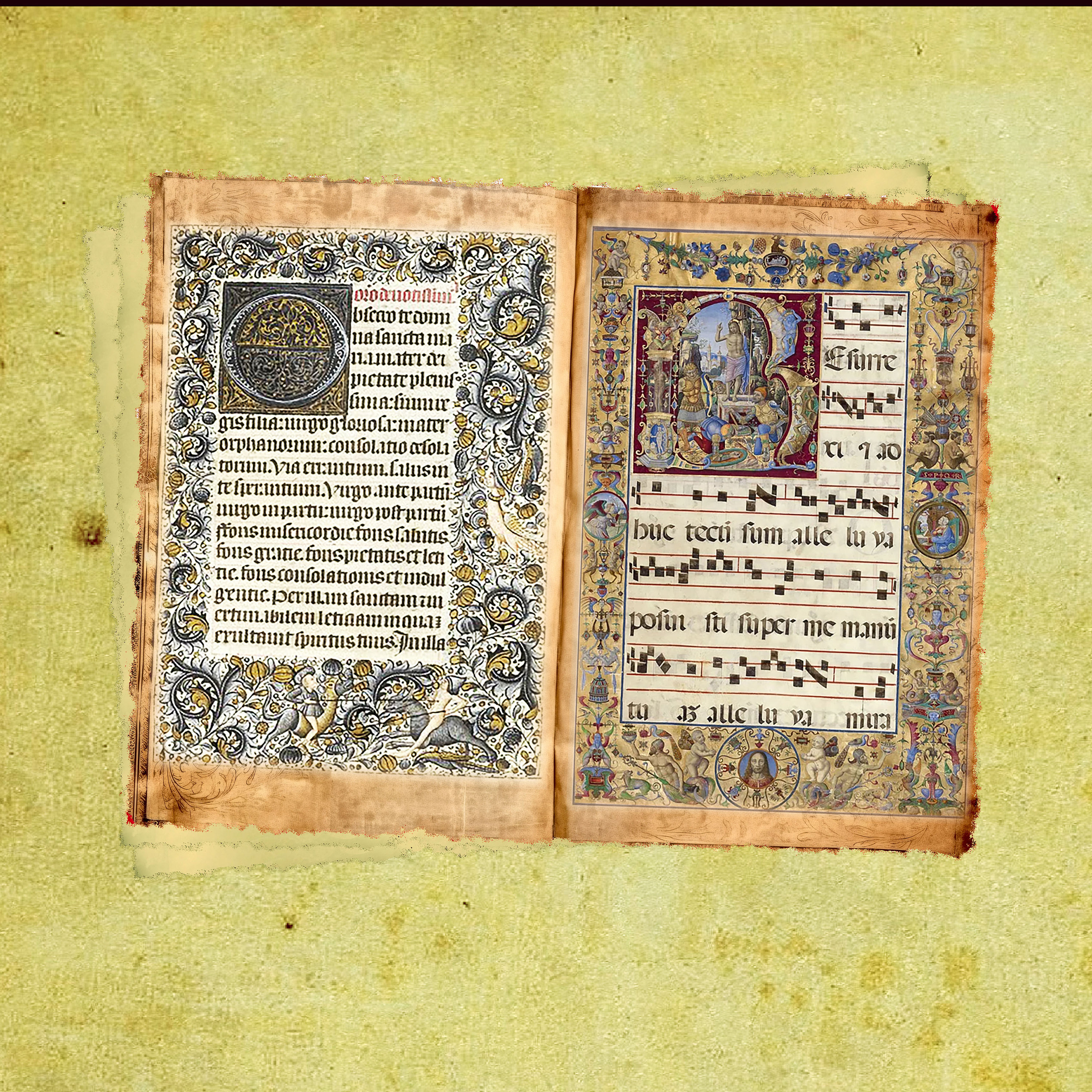 Illuminated Manuscripts Vintage Junk Journal Printable Pages ...