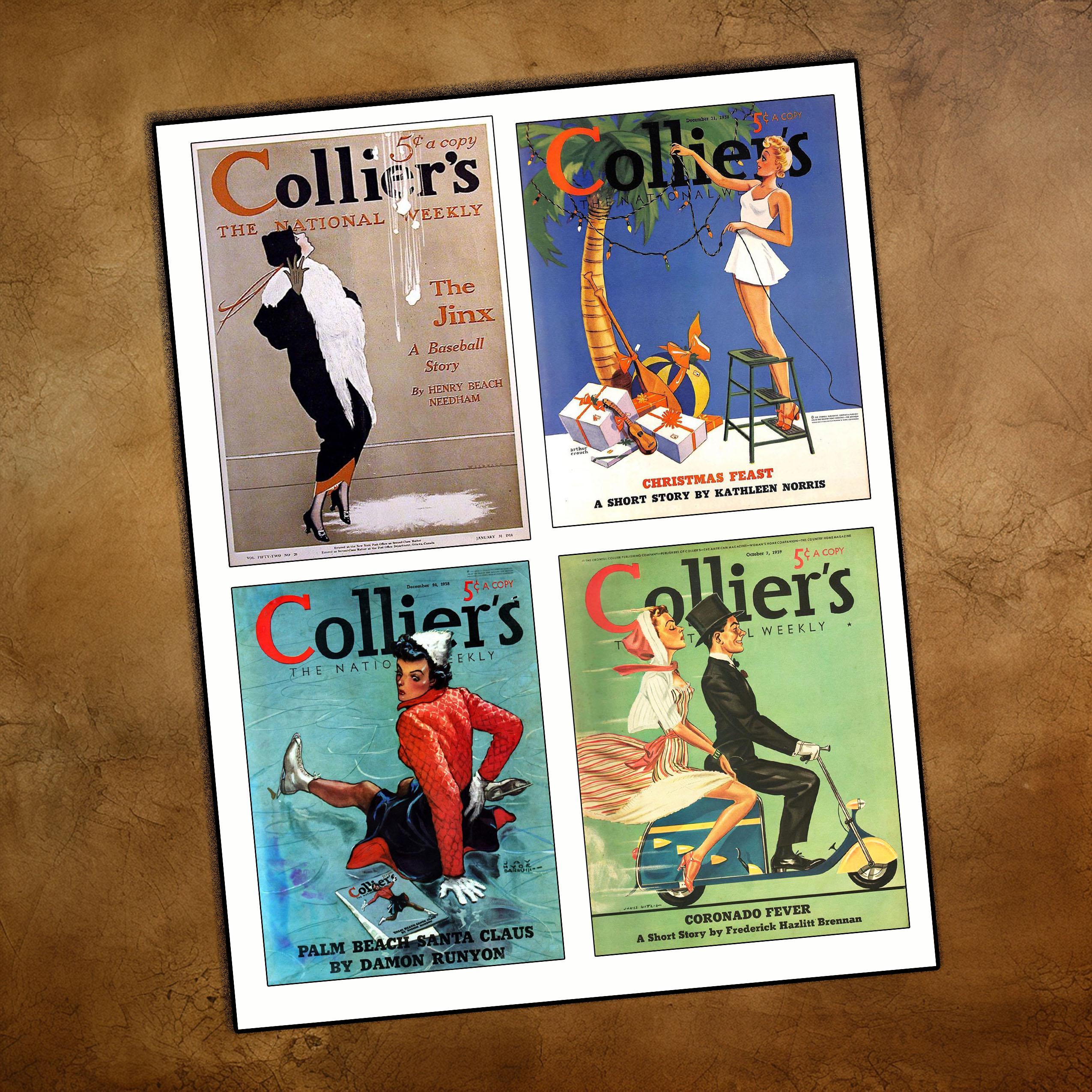 Vintage Fashion Magazine Covers #3 Ephemera Bundle 50+ Printable Card ...