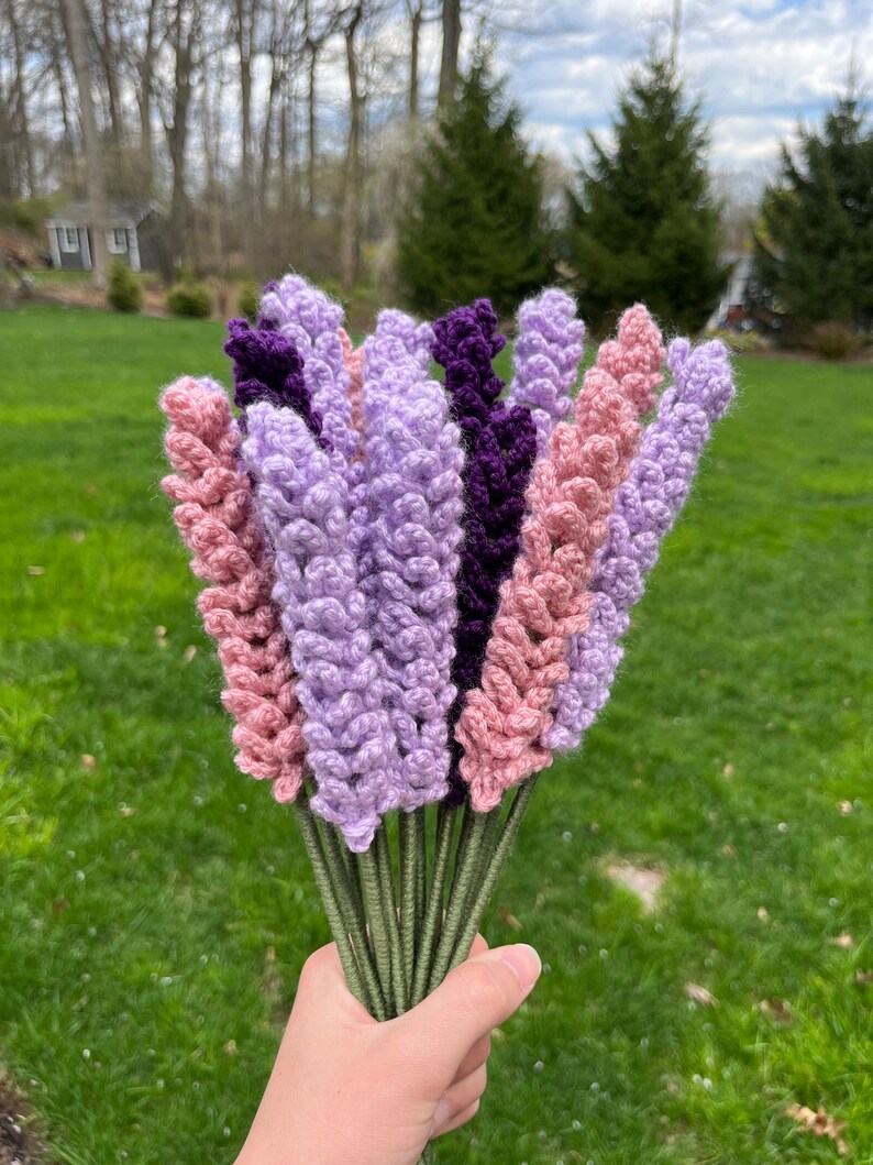 Crochet Lavender, Mother's Day Gifts, Flowers, Graduation Gifts, Home ...