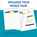 Teacher Planner 2023-2024 Printable - Etsy UK