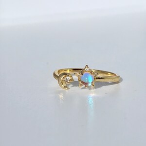 Starfall Ring | Official SJM ACOTAR Ring Jewelry Moon Star Ring Velaris ...