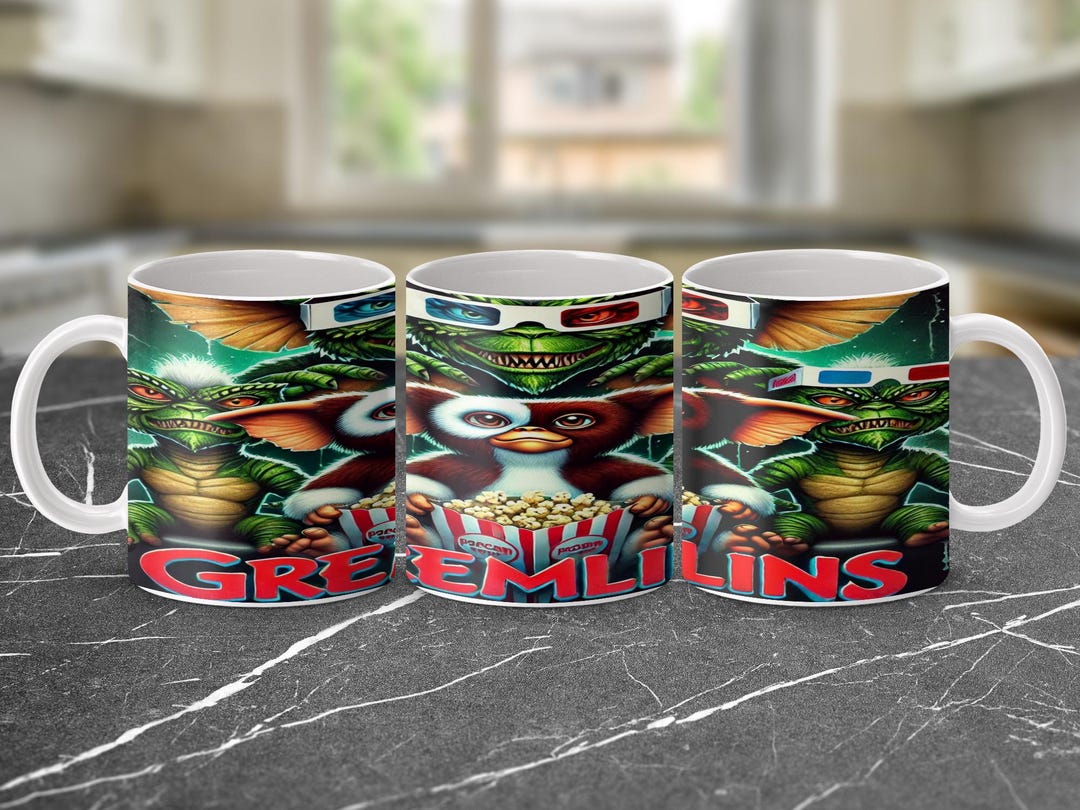 Gremlins Movie Mug Design, 11 Oz Sublimation Mug, Funny Gremlins Memes ...