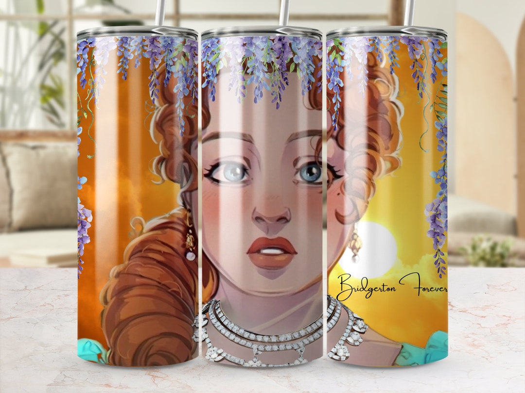 20oz Bridgerton Fan Art Tumbler Wrap Digital Design - Straight ...