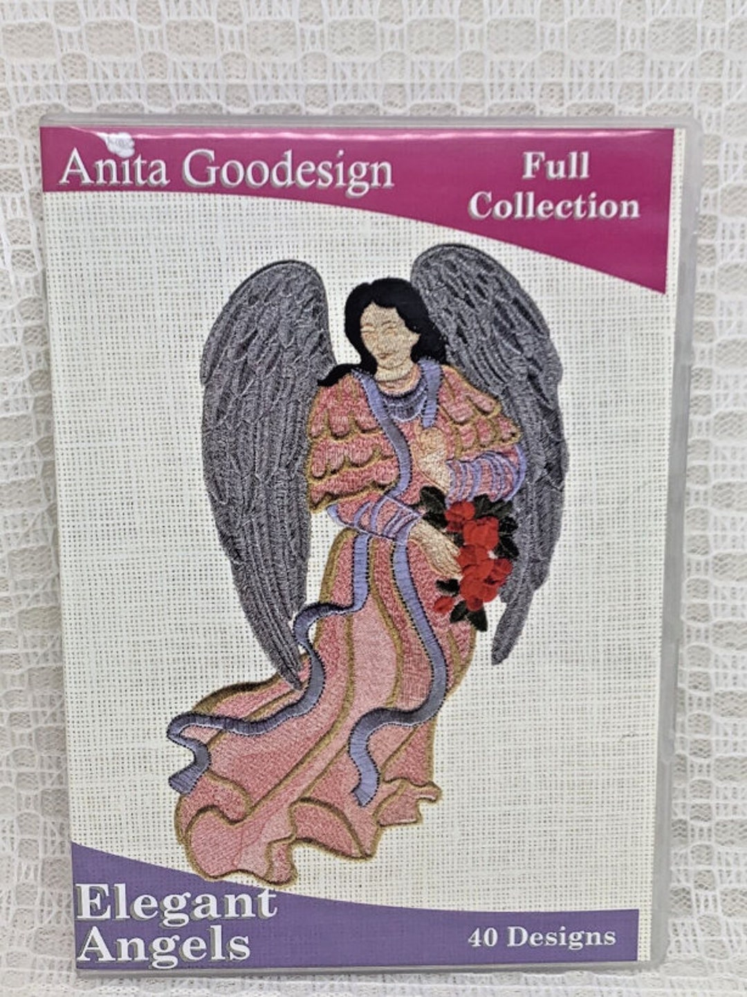 Elegant Angels Embroidery Design Collection Anita Goodesign - Etsy