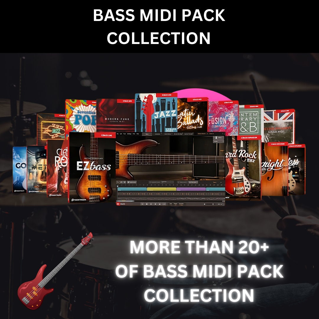 Bass Midi Pack - Etsy 日本