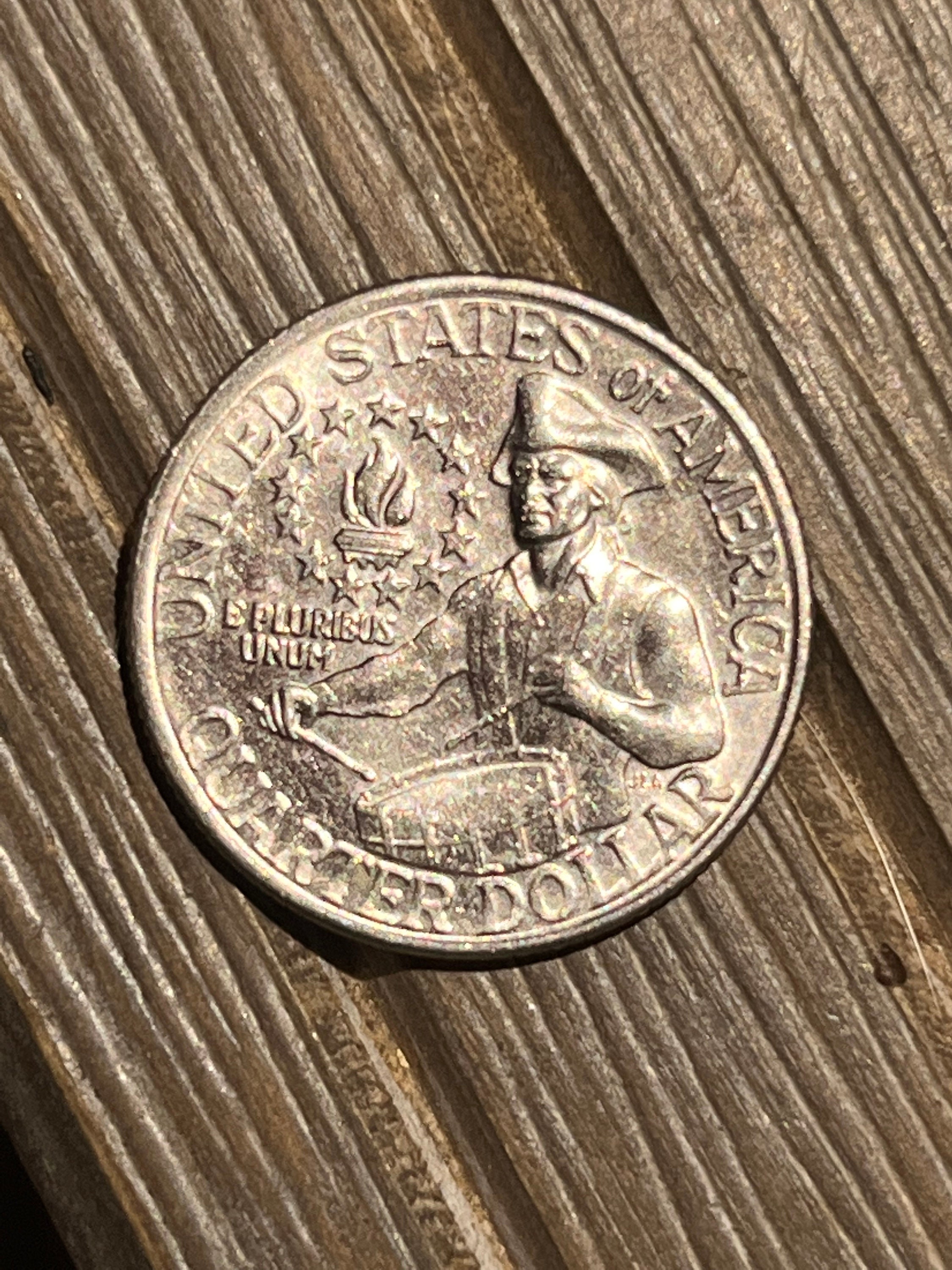 1976 No Mint Mark (really Rare) No Rim Drummer Boy Quarter - Etsy
