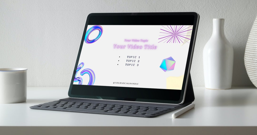 Futuristic Youtube Intro - 6 Second Animated Clip, Fully Editable in ...