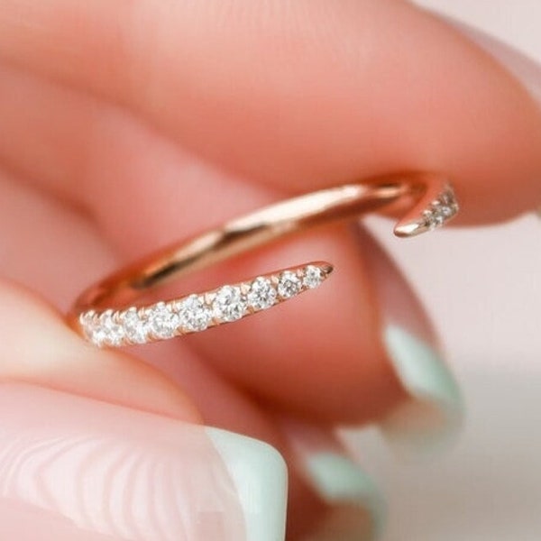 Open Wedding Band - Etsy