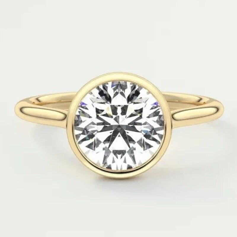 Round Bezel Setting - Etsy