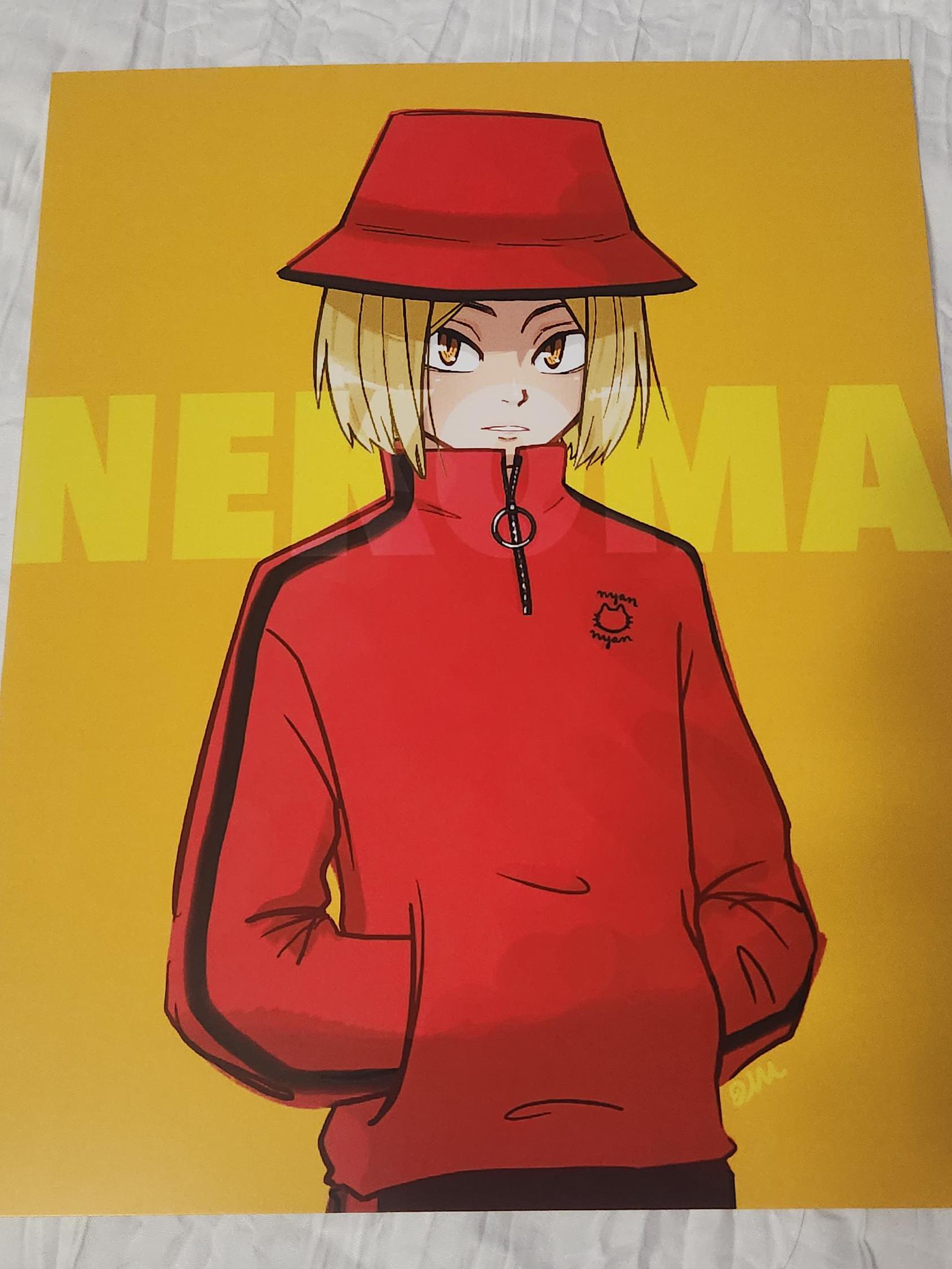Volleyball Anime Kenma Kozume Print - Etsy