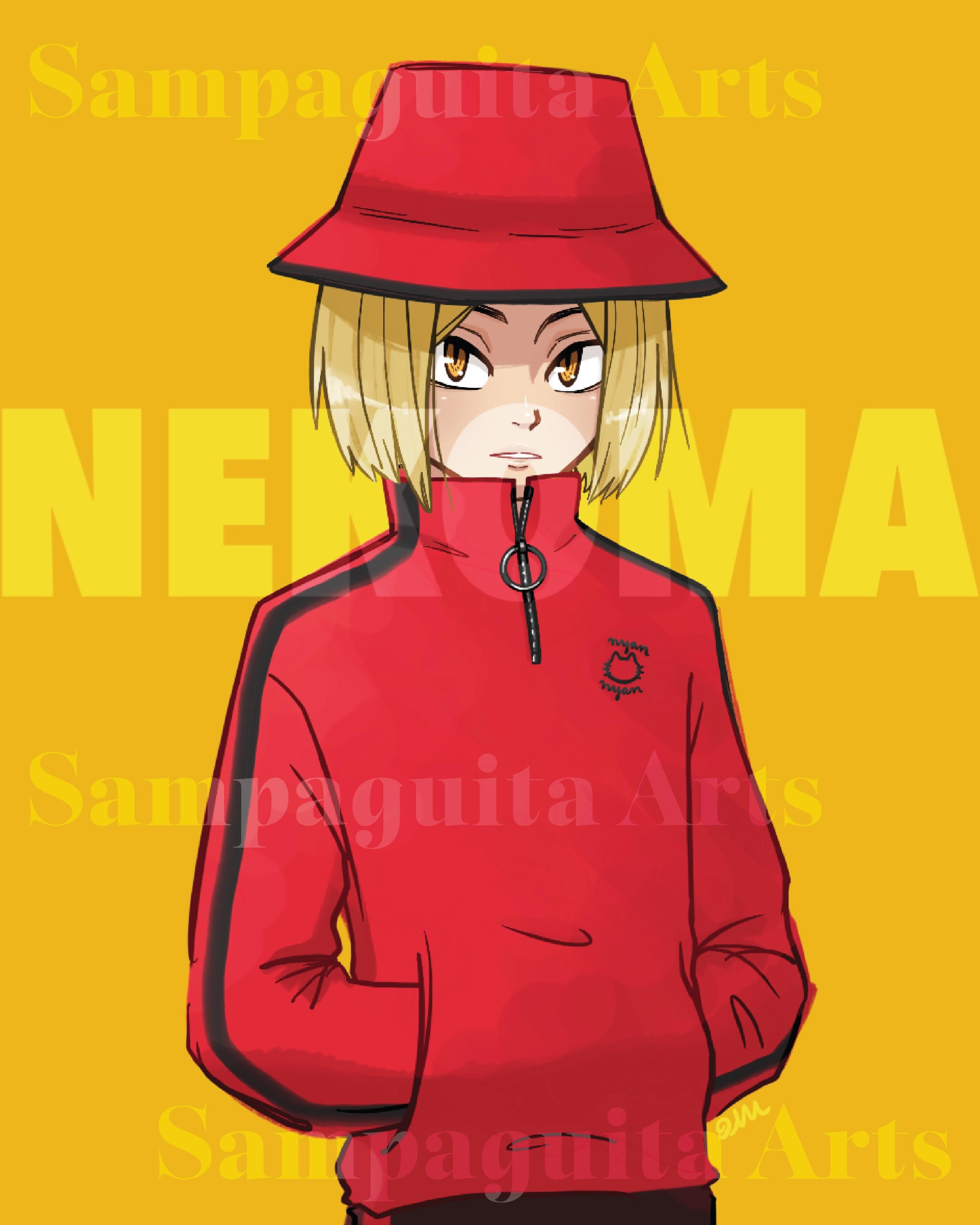 Volleyball Anime Kenma Kozume Print - Etsy