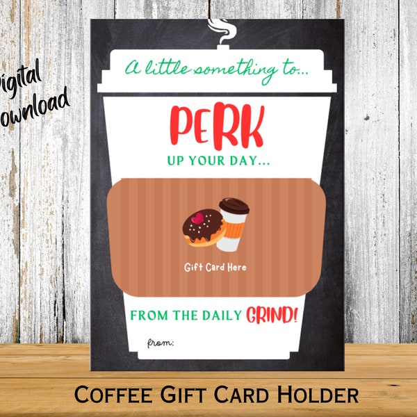 Coffee Gift Card - 60+ Gift Ideas for 2025