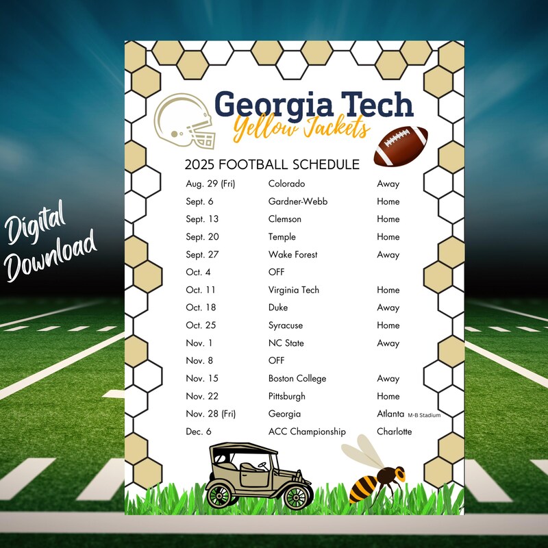Gt Yellow Jackets - Etsy