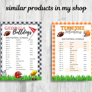 2025 Alabama Football Schedule | Alabama Football Games | Printable ...