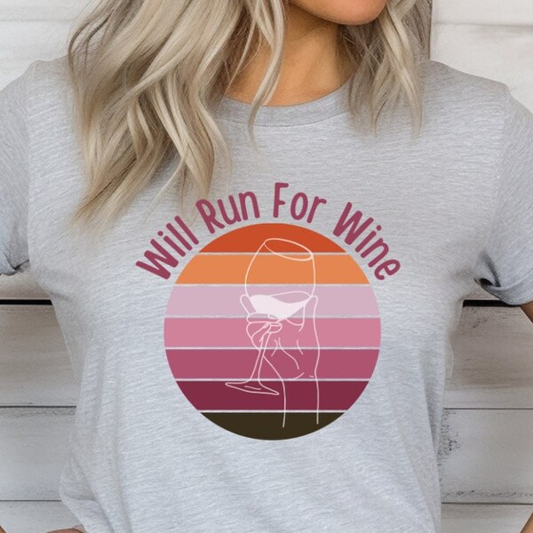 Run for Wine - Etsy