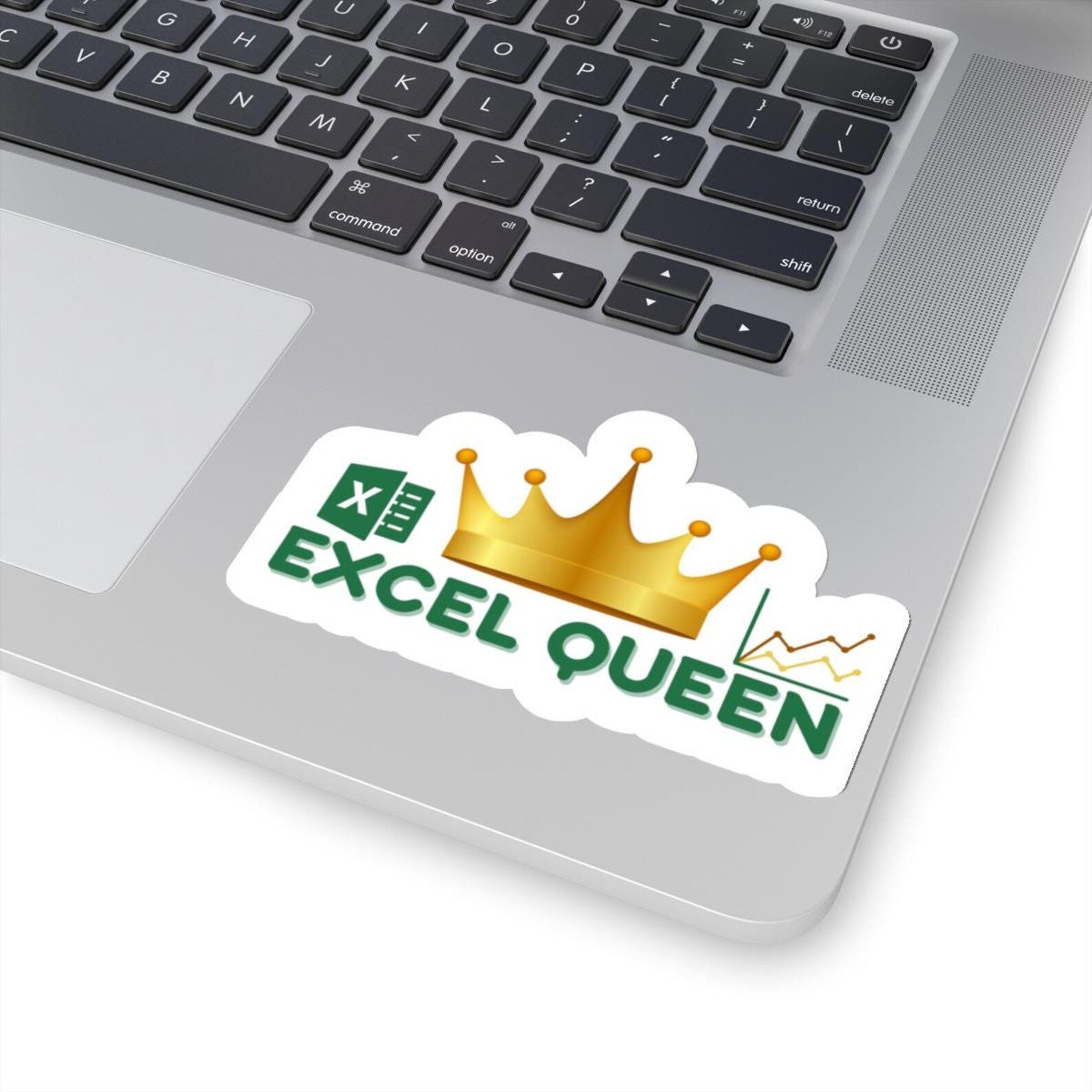 Excel Queen Funny Excel Sticker, Funny Excel Gift for Her, Excel Laptop ...