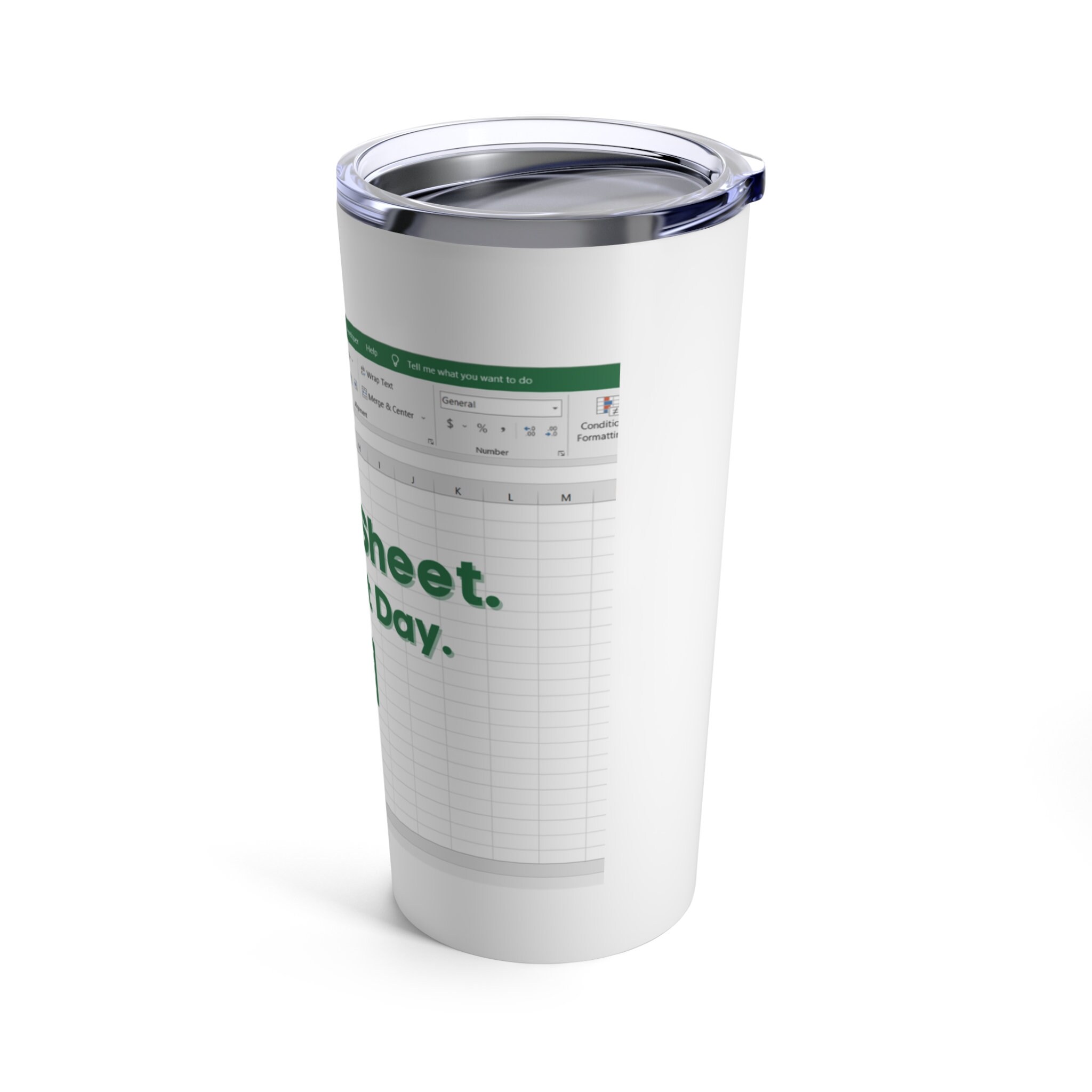 Funny Excel Tumbler, Funny Spreadsheet Tumbler, Funny Excel Travel Mug ...