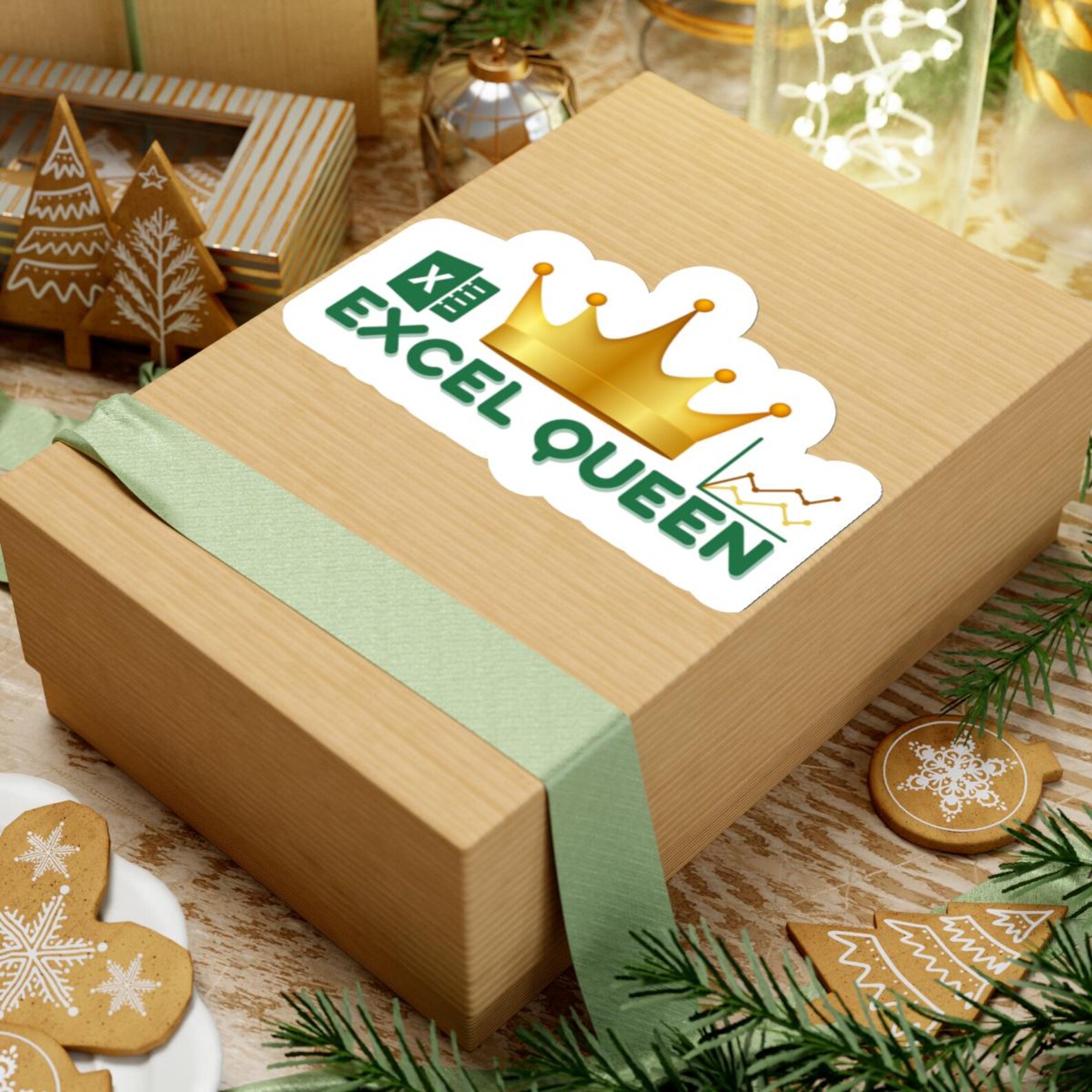 Excel Queen Funny Excel Sticker, Funny Excel Gift for Her, Excel Laptop ...