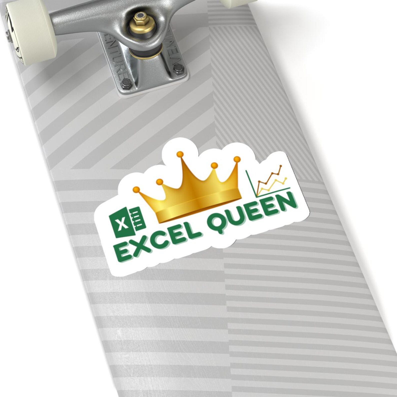 Excel Queen Funny Excel Sticker, Funny Excel Gift for Her, Excel Laptop ...