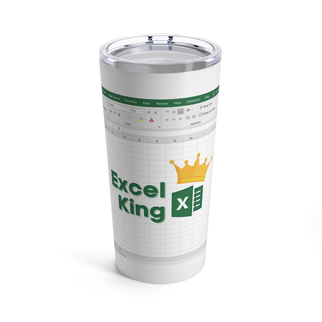 Excel King Coffee Tumbler 20oz, Excel King Tumbler, Excel King Travel ...