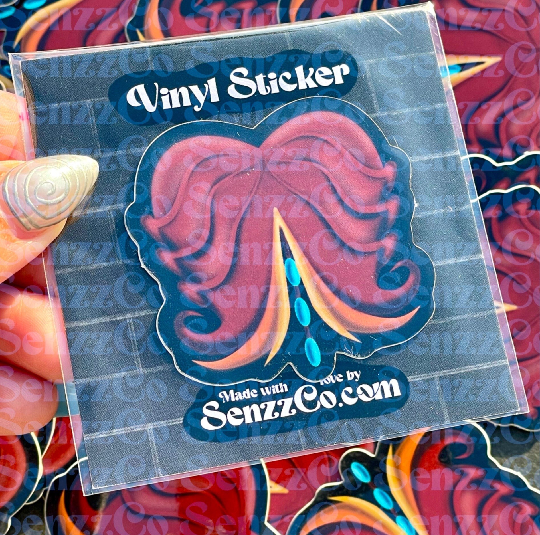 Coraline Inspired Vinyl Sticker | Other World Garden Heart Flower ...