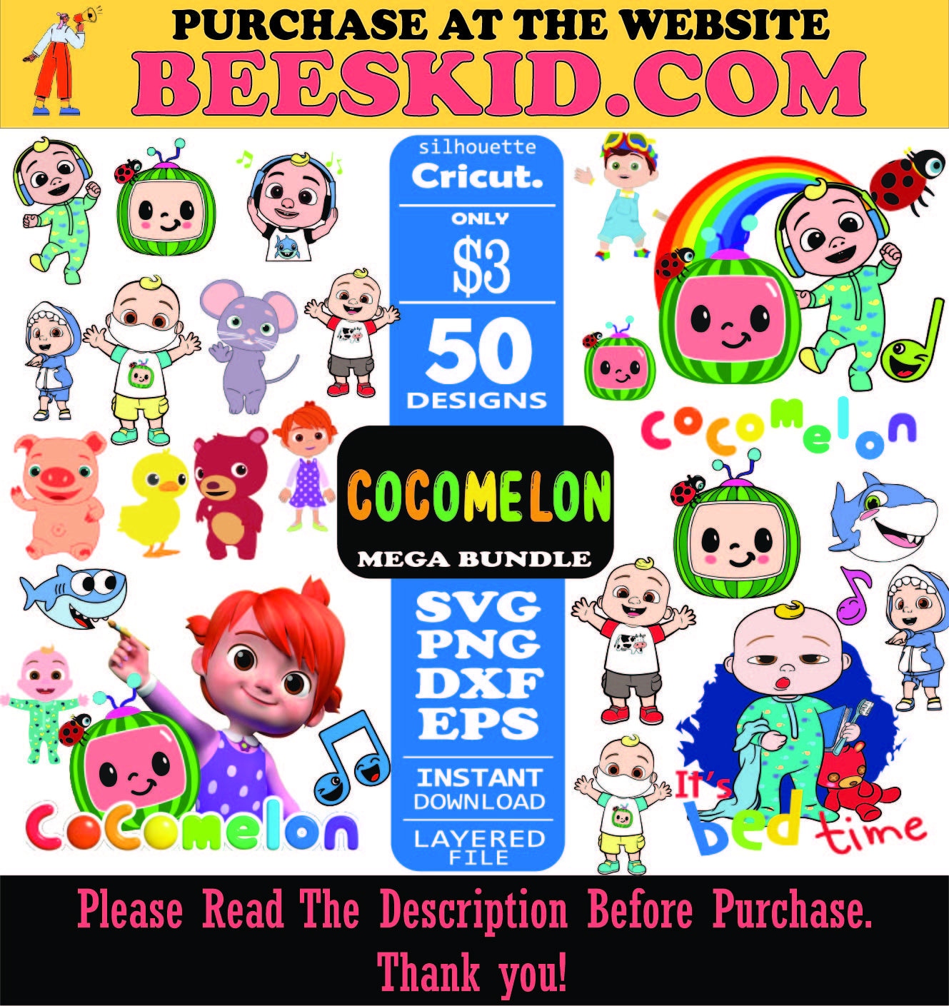 Coco-melon Bundle Svg Coco-melon Svg Coco-melon J-J Svg - Etsy