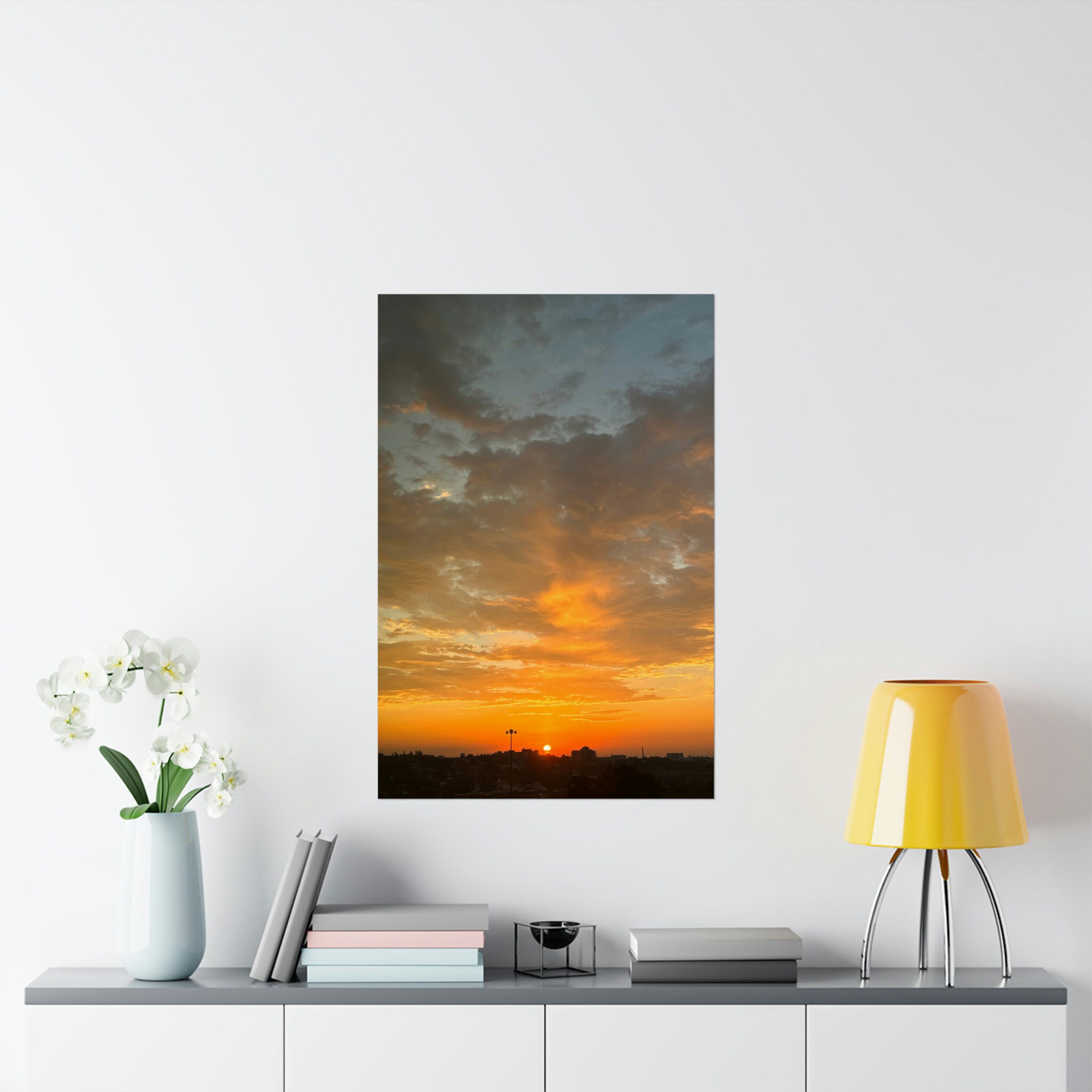 Apricot Sunrise Print LIMITED EDITION - Etsy