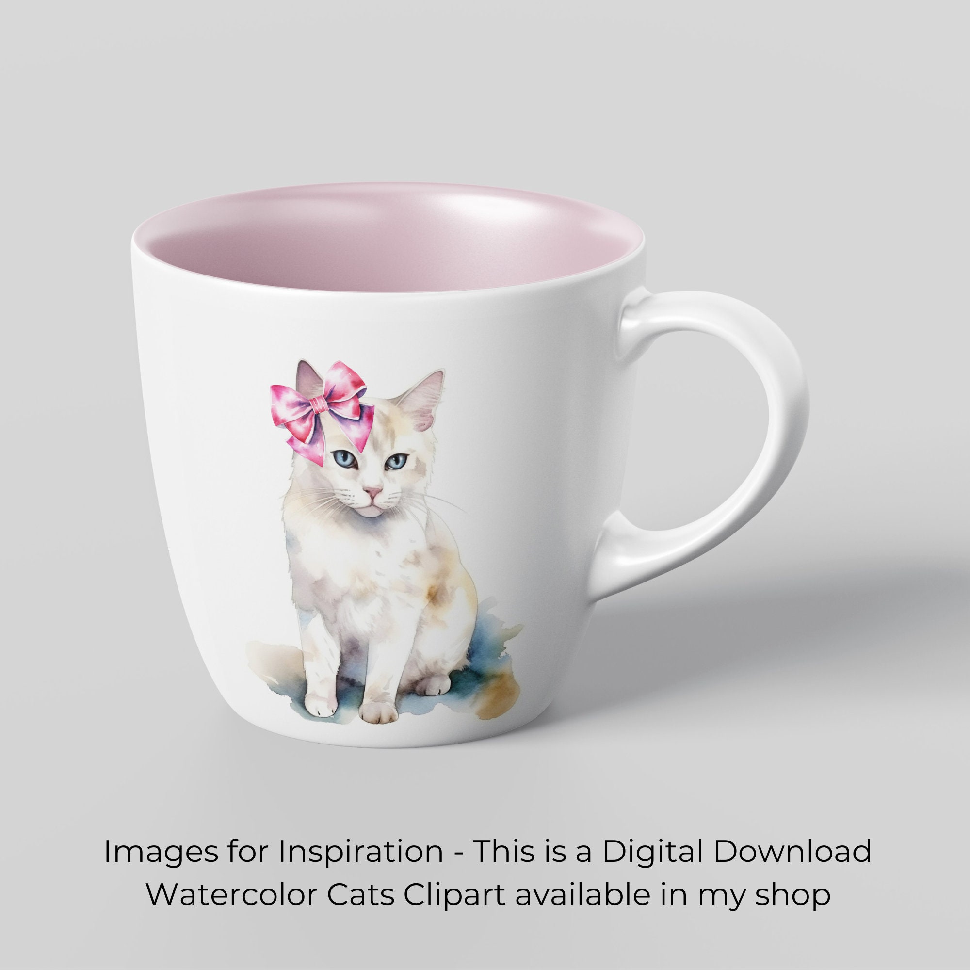 Watercolor Ribbon Bows Clipart Rainbow Bows Baby Shower - Etsy