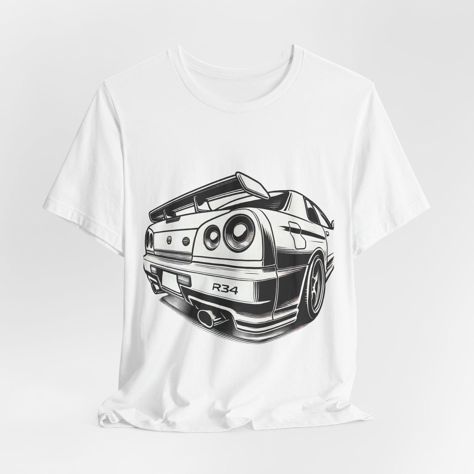 Nissan Skyline R34: the Iconic Rear View - Etsy