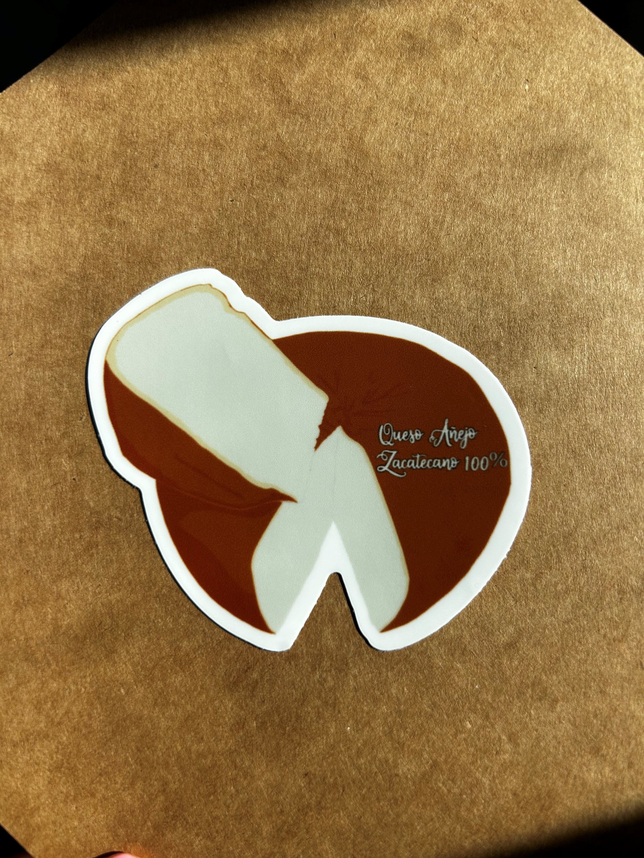 Queso Sticker Cheese Lover Sticker Queso Zacatecano Sticker - Etsy