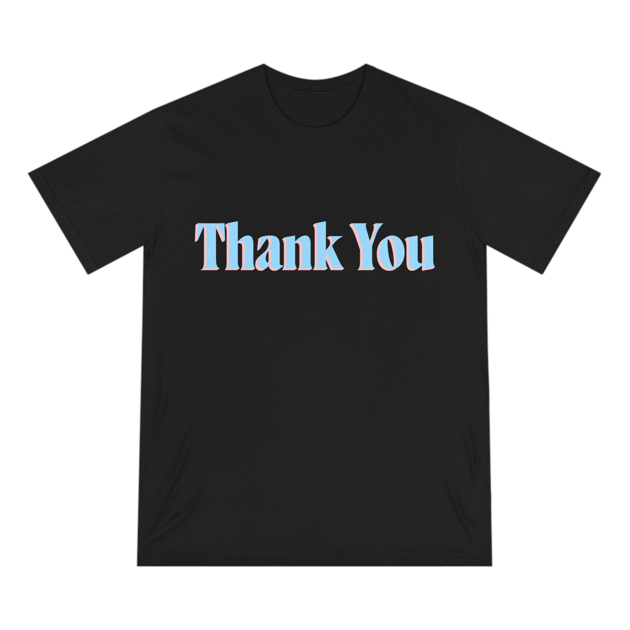 Organic AS Colour 'thank You' T-shirt Tee - Etsy