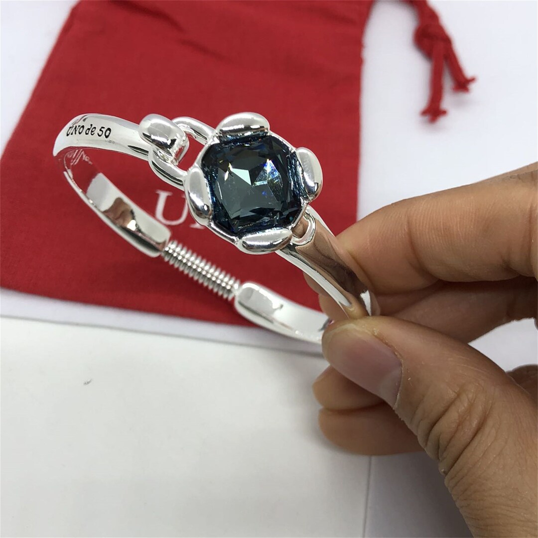 Uno De 50 charisma Bracelet-silver Silver Plated - Etsy