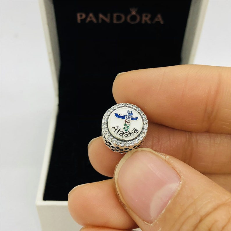 Pandora Alaska Charm TOTEM & STARS ALASKA Exclusive Bead Charm - Etsy