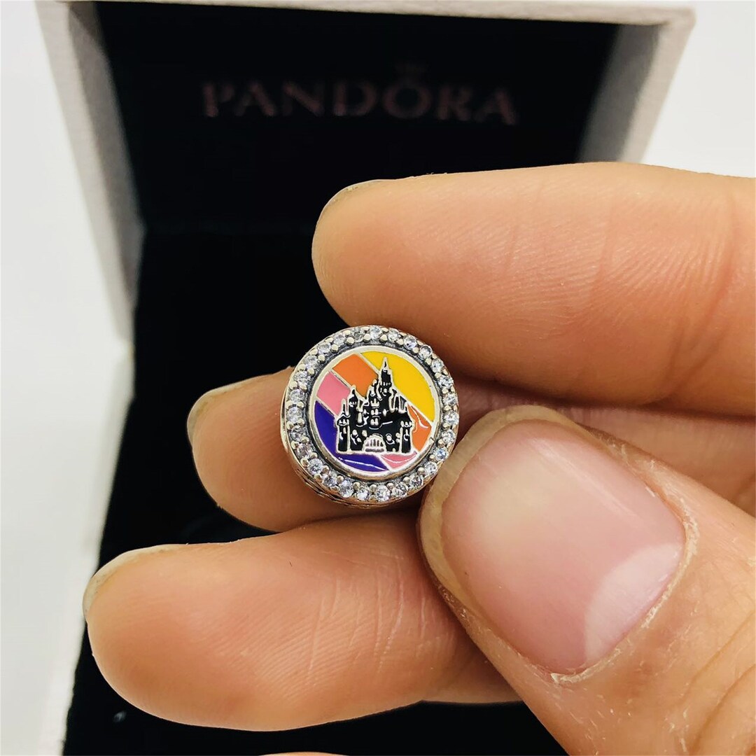 Pandora 100 Years of Wonder Magic Key Popcorn Bucket Charm Bead Charm ...