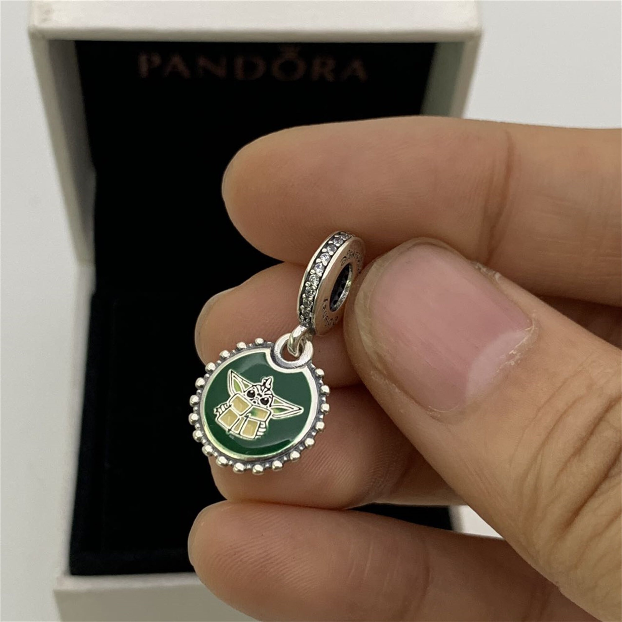 Pandora Star Wars Grogu Baby Yoda Dangle Charm 2023 Pendant - Etsy
