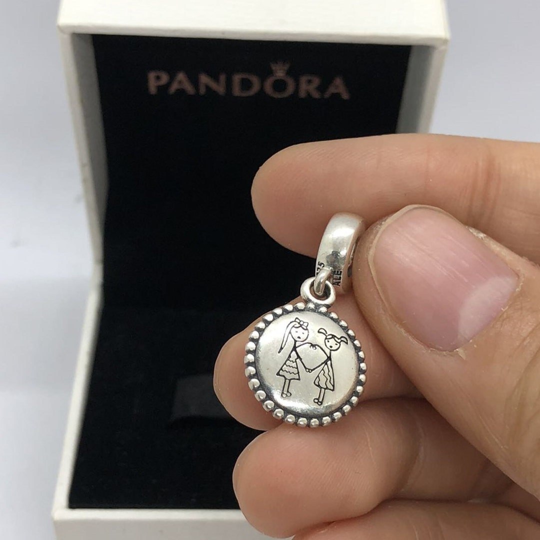 Pandora BFF Best Friend Exclusive Dangle Charm Love & Friendship ...