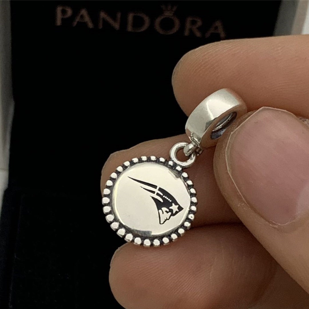 Pandora Football New England Patriots Exclusive Dangle Charm Pendant ...