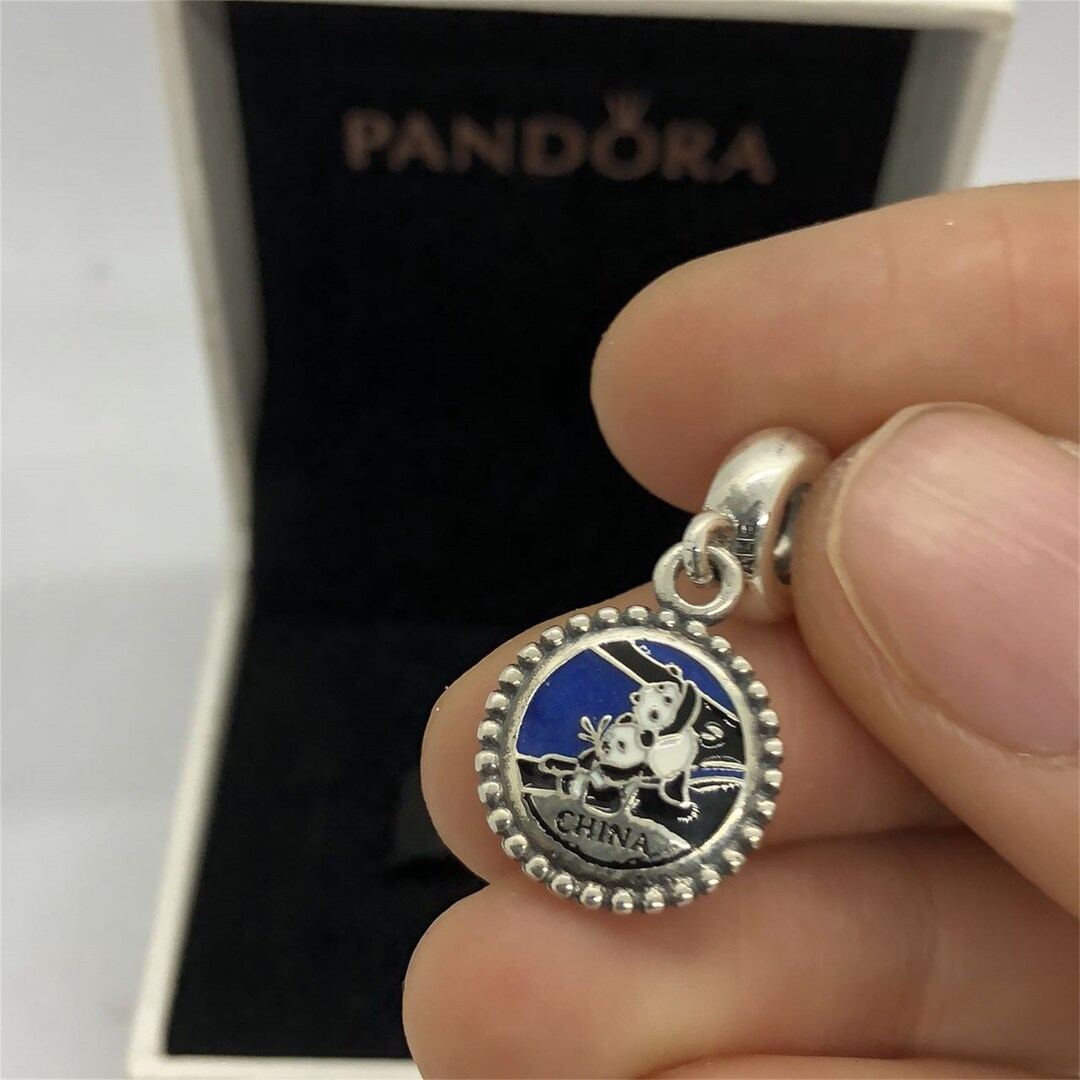 Pandora China Charm Panda Exclusive Charm Merry Christmas Dangle Charm ...