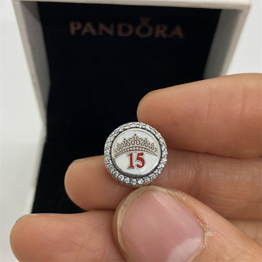 Pandora Quinceanera 15th Birthday Charm Bead Charm Travel Pendant S925 ...