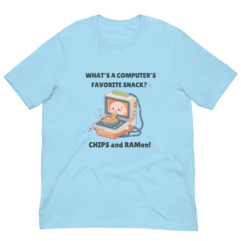 Funny Tech Programmer Shirt | Computer Puns Tee | Ramen Lover Pun ...