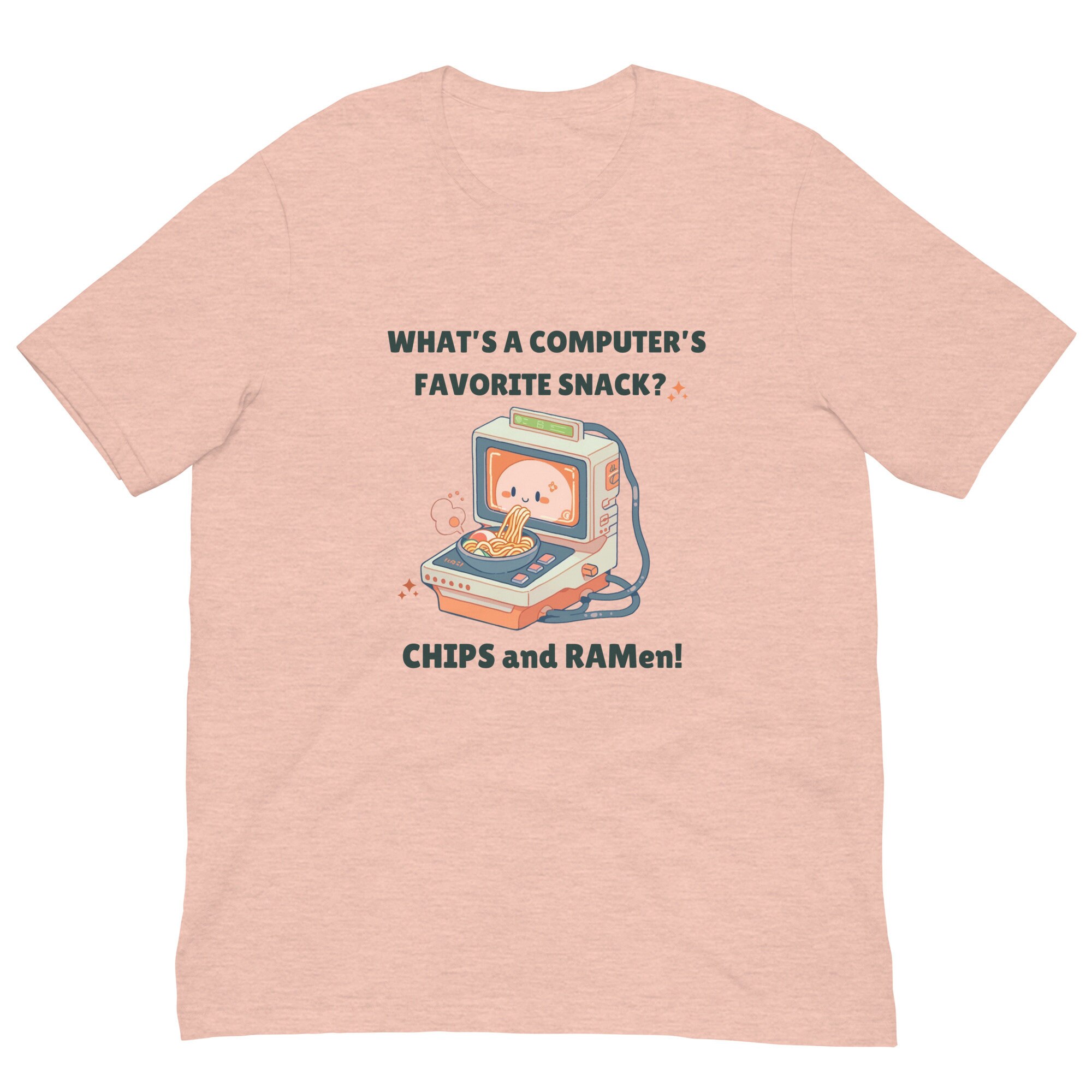 Funny Tech Programmer Shirt | Computer Puns Tee | Ramen Lover Pun ...