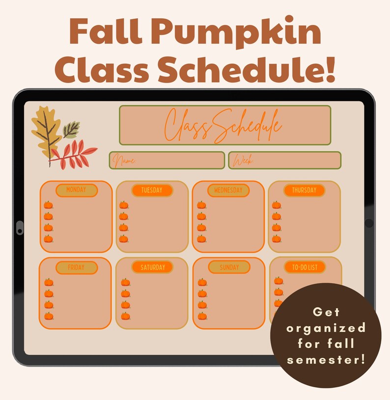 Printable Schedule, iPad Planner, Weekly Planner Printable, Printable ...