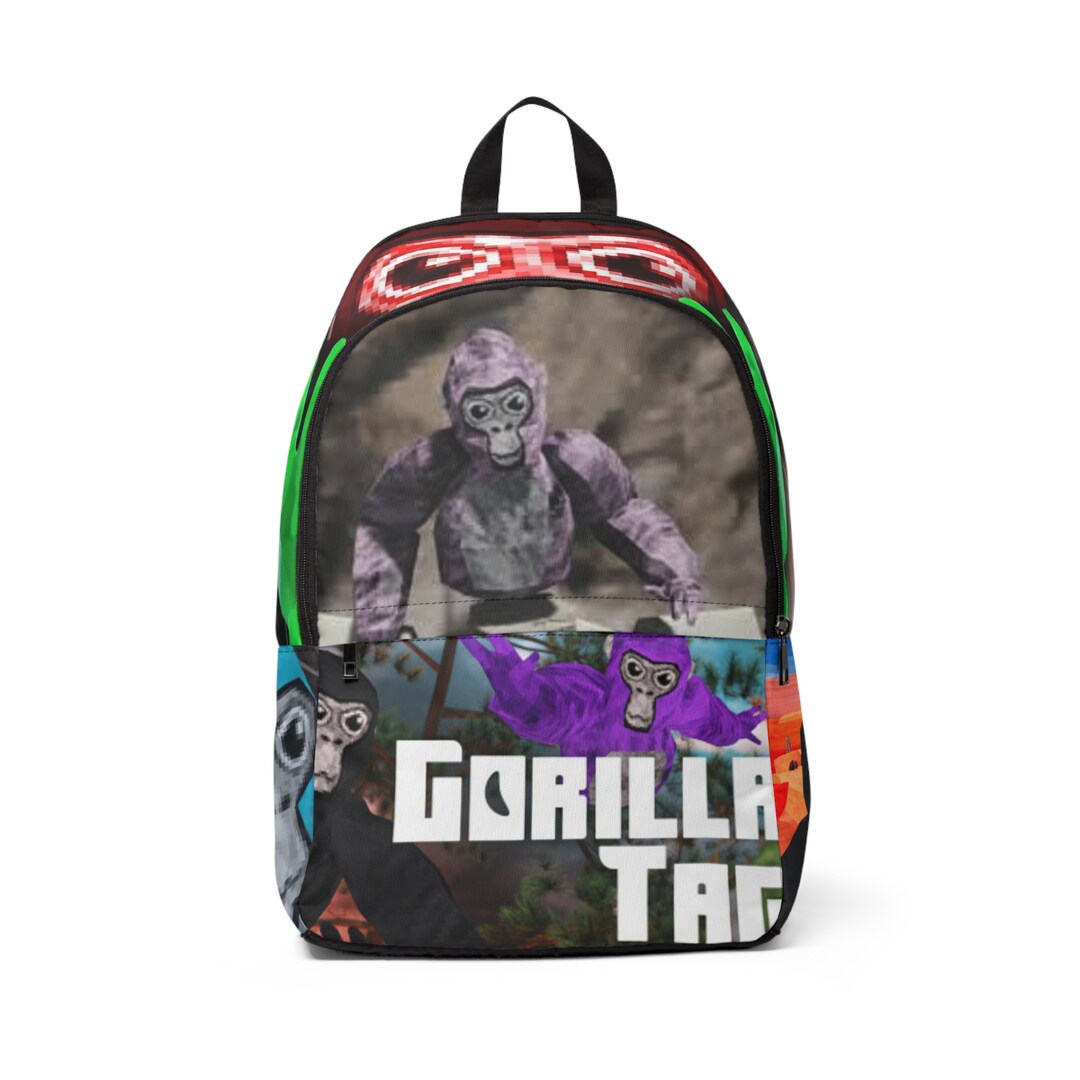 Gorilla Tag Backpack GT VR Gorilla Tag Schoolbag Back to School Oculus Toy - Etsy UK