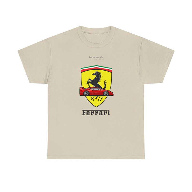 FERRARI - T-SHIRT - Scuderia Ferrari T-shirt - Ideal for Tifosi and ...