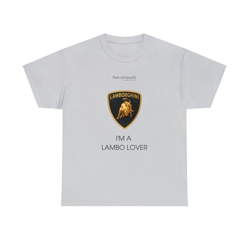I'M A LAMBORGHINI LOVER - T-SHIRT - Tee, Shirt Lambo, Lamborghini, Tee ...