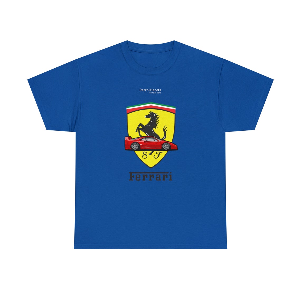 FERRARI - T-SHIRT - Scuderia Ferrari T-shirt - Ideal for Tifosi and ...