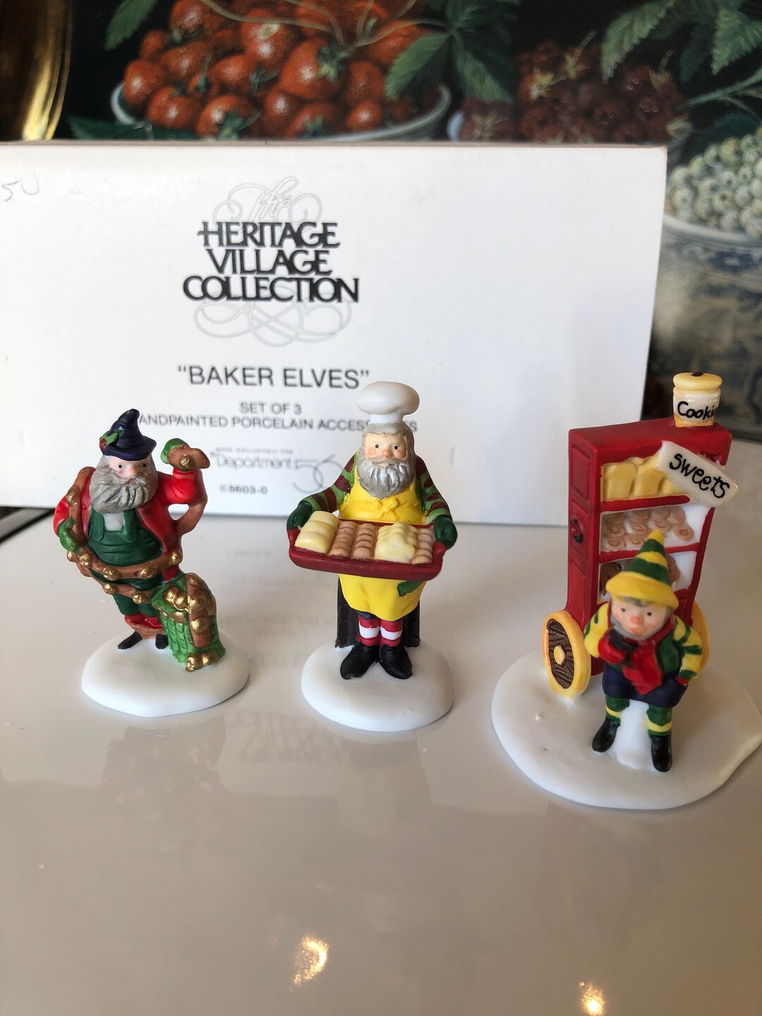 New Dept. 56 North Pole Series Accessory baker Elves Set of - Etsy